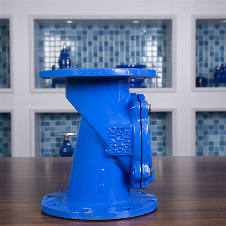 DN150 Rubber Flapper Swing Check Valve QT450 Non Return Valve For ...