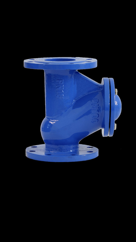 Hydraulic GGG50 Check Valve Flange Type PN16 DN1200 Cast Iron Ball ...