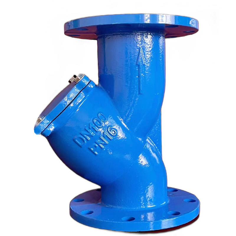 150lb Pn10 Pn16 Ductile Iron Y-Type Strainer With Flanged Ends