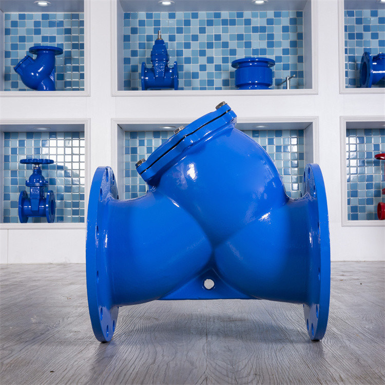 Carbon Steel Cast Iron Y Filter QT450 Dn150 PN10 Flanged Wye Strainer