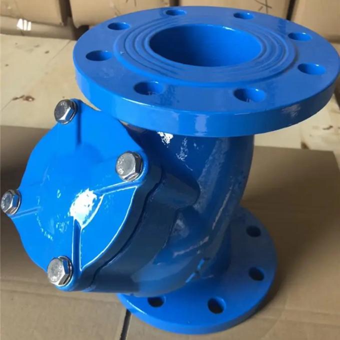 DN100 Flange End Y Type Strainer QT450 Stainless Steel Mesh Y Strainer ...