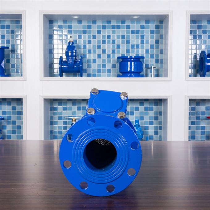 Ductile Cast Iron Flanged Y Type Strainer Filter Valves DN150 PN10 Sewage